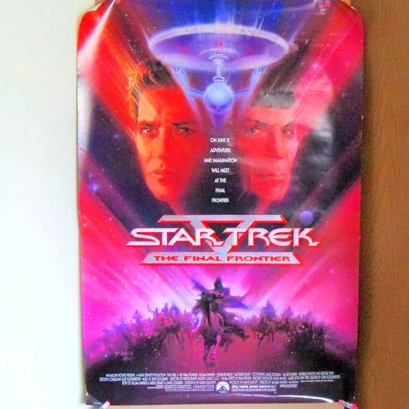 Paramount Pictures | Wall Decor | Star Trek V The Final Frontier Poster ...